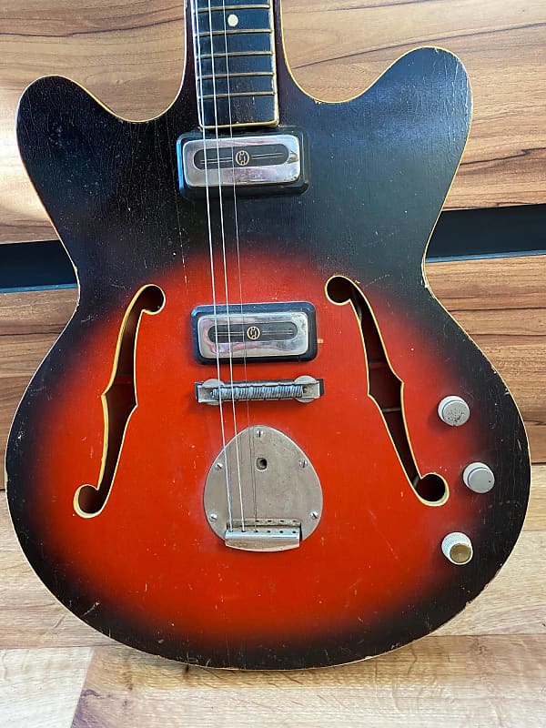 Orfeus Orpheus Hebros Electric Guitar Vintage 1970 | Reverb