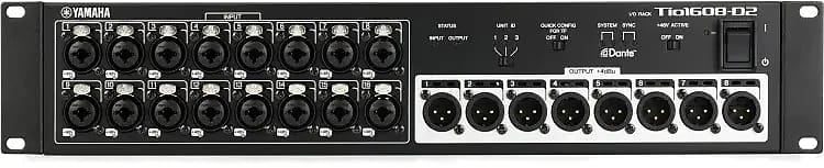 Yamaha Tio1608-D2 Digital Stage Box with Dante | Reverb