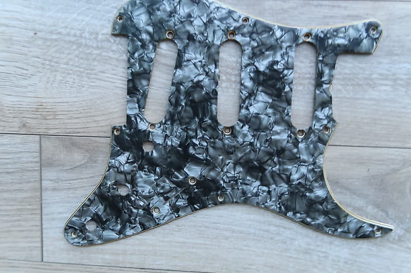 Fender Stratocaster Pickguard Celluloid Nitrate Relic Aged 54 | Reverb