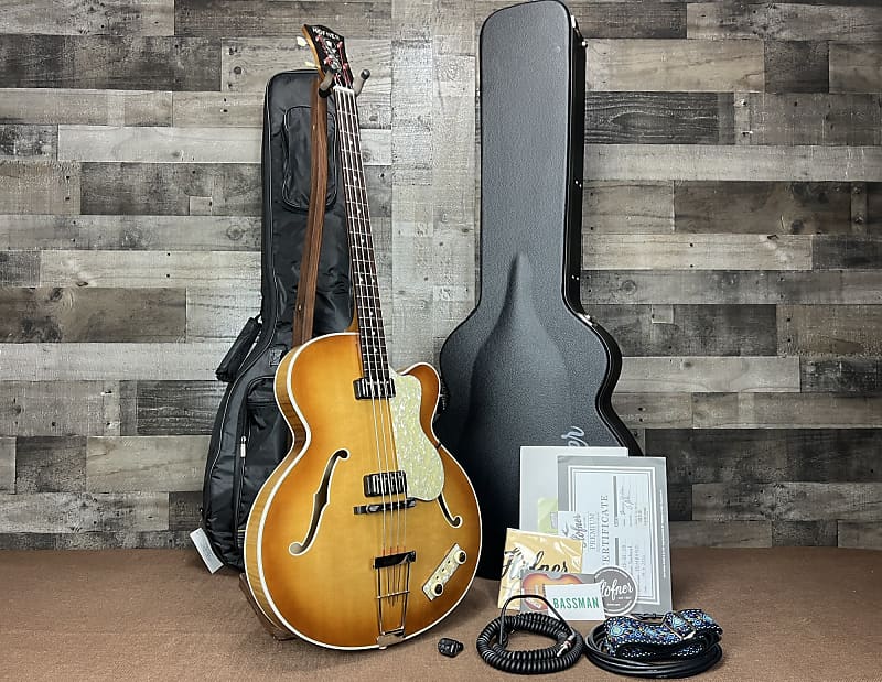 Hofner LTD 500/5-62 Large Hollowbody Single-Cut President | Reverb