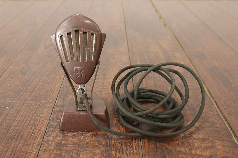 Webster Chicago Microphone Vintage | Reverb