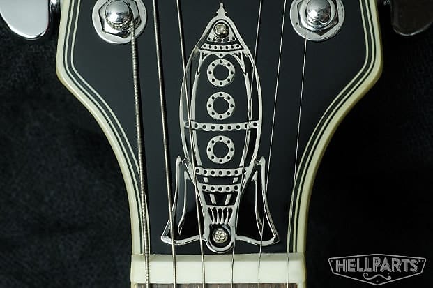 HellParts 2-Hole Brass Gibson® Style Rock-It Truss Rod Cover | Reverb