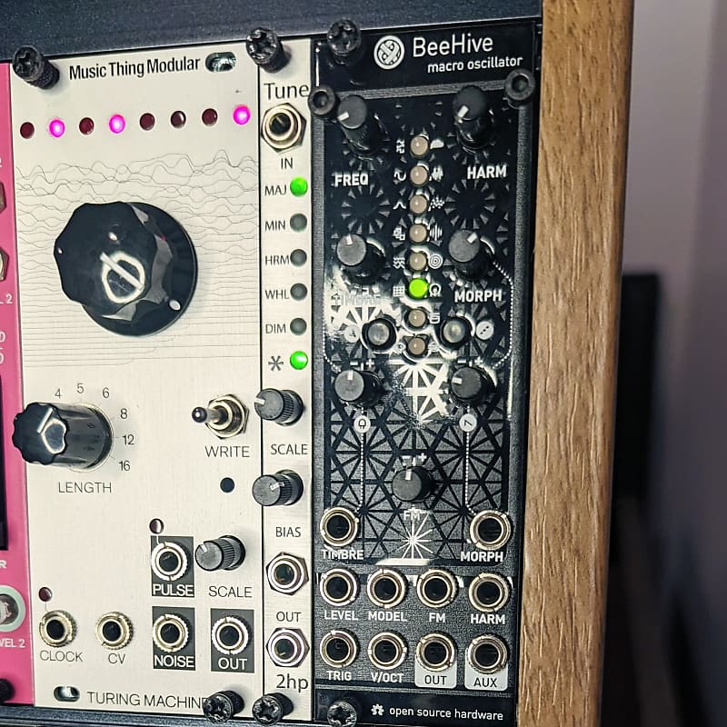 DIY Beehive uPlaits Mutable Instruments Plaits Black | Reverb