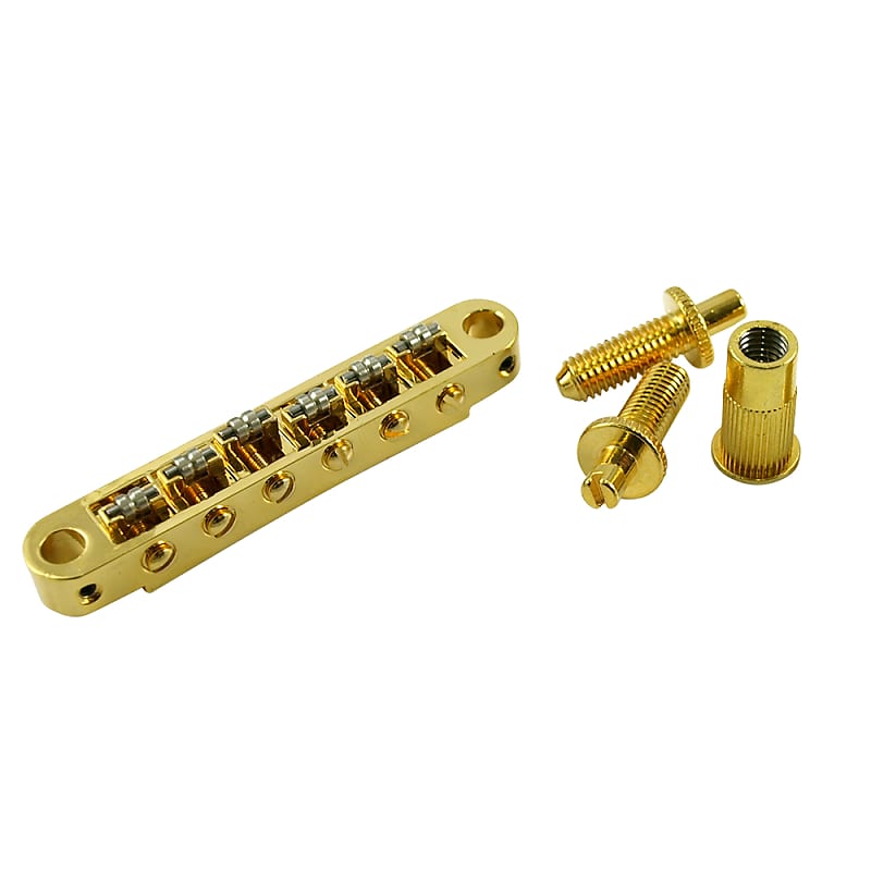 TonePros Metric Tune-O-Matic Bridge With Large Posts And | Reverb