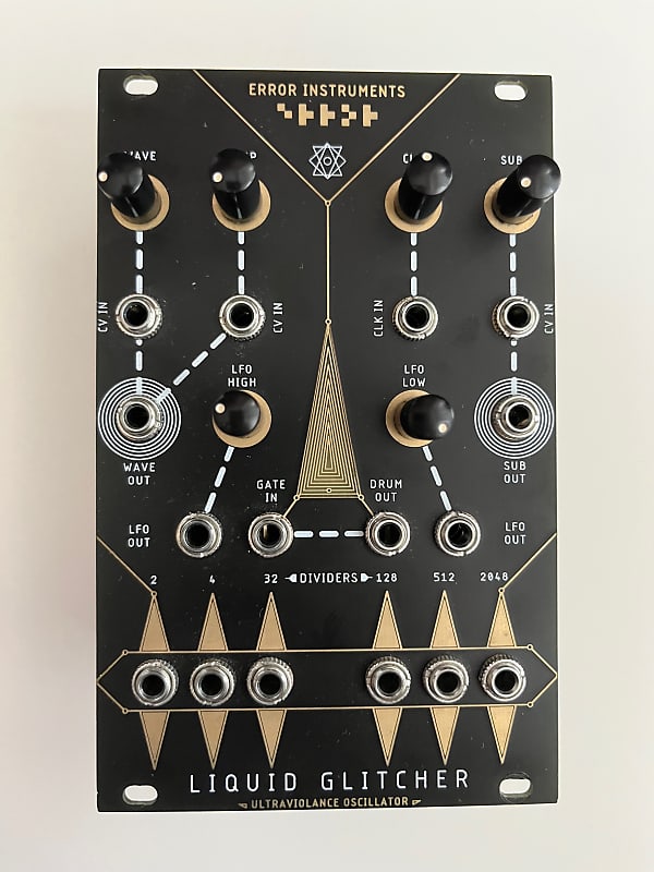 Error Instruments Liquid Glitcher 2020 Black and Gold | Reverb