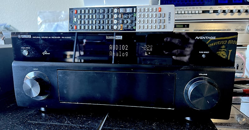 Yamaha Aventage RX-A1000 7.2 Ch HDMI Home Theater Receiver w/ | Reverb