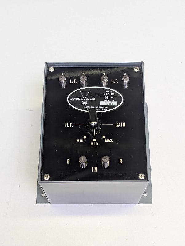 Time Capsule! 1950s/1960s JBL N1200 Crossover Network - Looks | Reverb