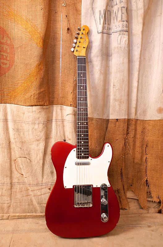 Fender Telecaster 1962 - Candy Apple Red | Reverb