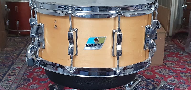 Ludwig ROCK CONCERT 14X6,5 VINTAGE, MAPLE SUPER CLASSIC SNARE | Reverb
