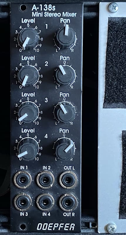 Doepfer A-138s Mini Stereo Mixer | Reverb