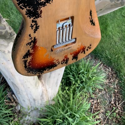 SRV Number One #1 Relic Strat Replica - Custom Licensed & | Reverb