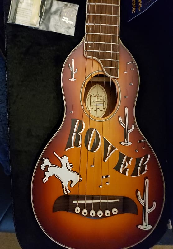 WASHBURN ROVER 2010s COWBOY GRAPHICS Mini Travel | Reverb