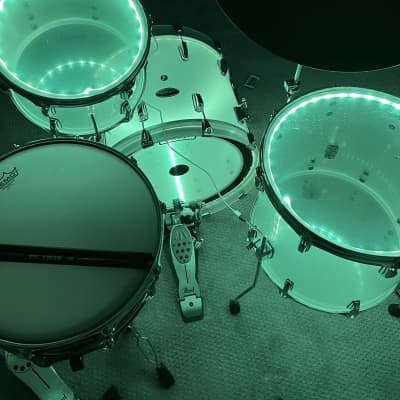 Pearl Crystal Beat Drum Set - Frosted | Reverb Canada
