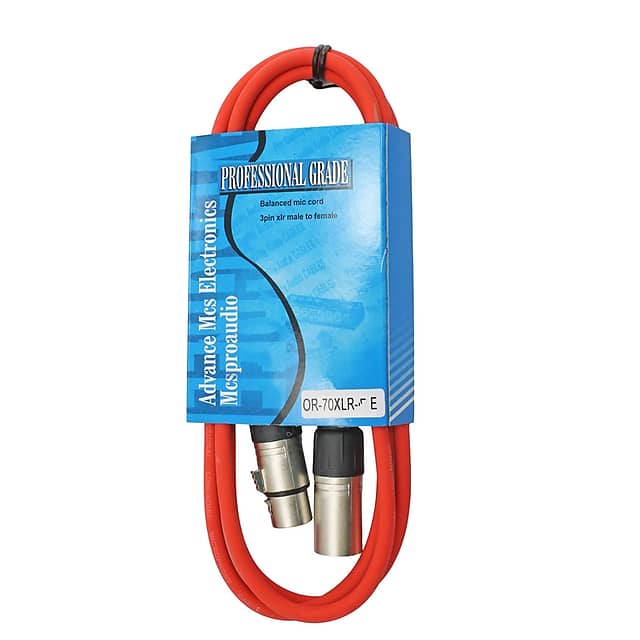 Mcsproaudio 10 Foot Male to Female 3 Pin XLR Mic Microphone | Reverb
