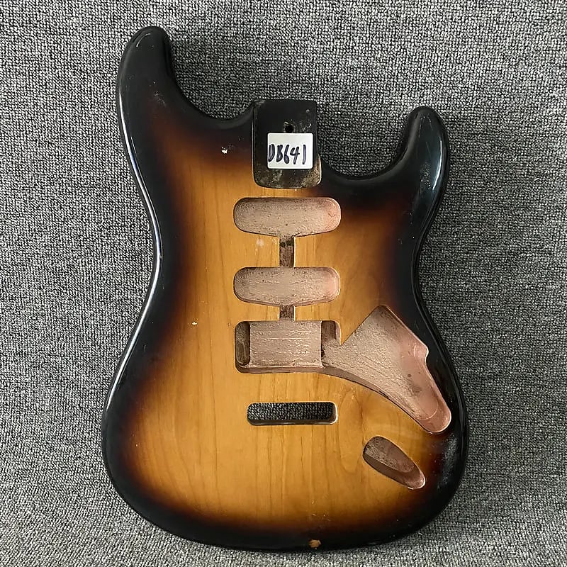 Tobacco Burst Custom Stratocaster Strat Style Guitar Body | Reverb
