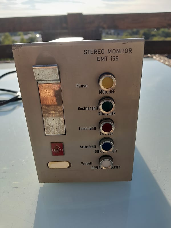 EMT 159 Stereo monitor #2 | Reverb