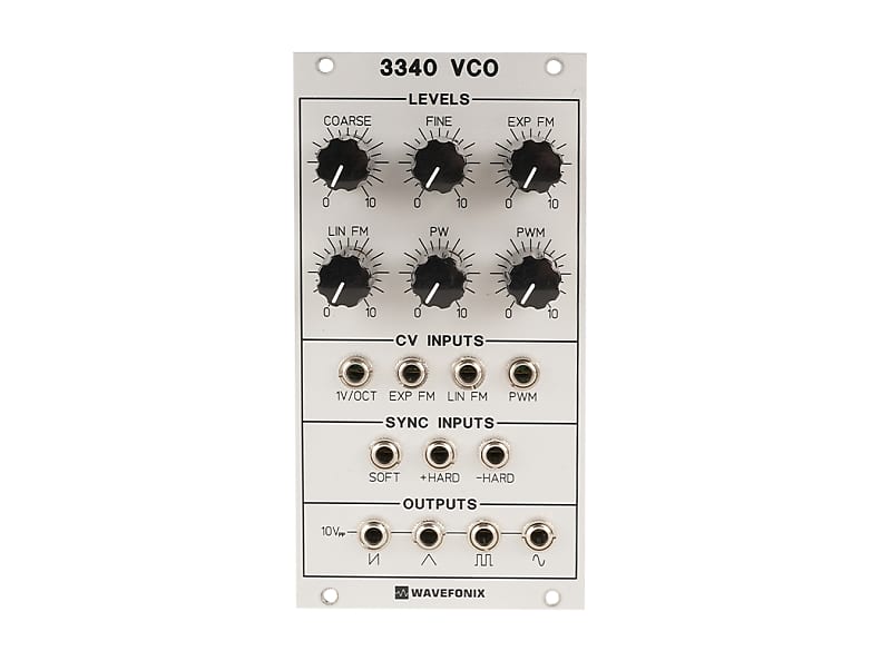 Wavefonix 3340 Voltage Controlled Oscillator Vco Standard Reverb
