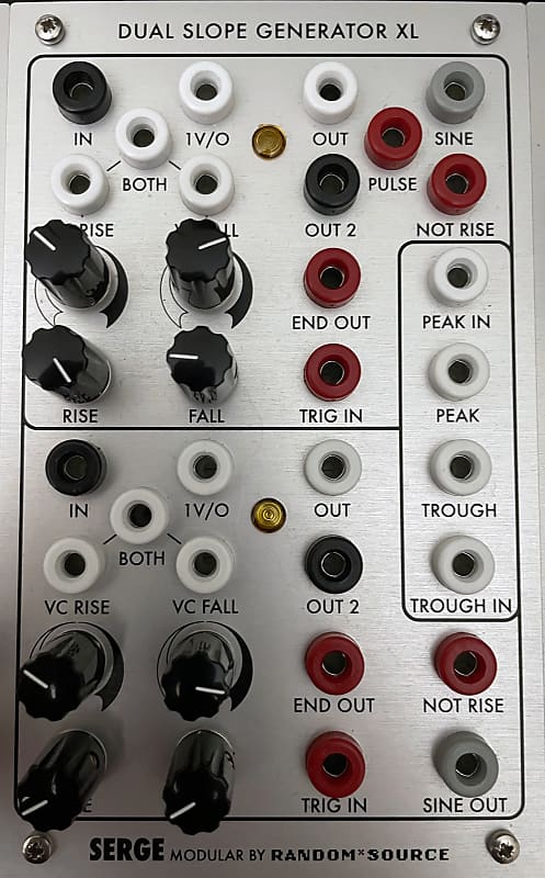 Random Source Serge Dual Slope Generator XL (DUSG) 4x4 4U | Reverb
