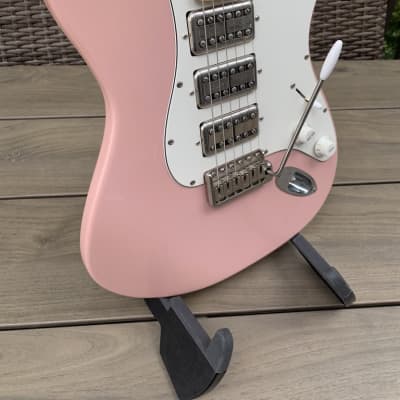 Warmoth Shell Pink Hybrid Tele 2021 with 3 Lollartron pickups | Reverb