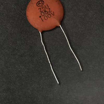 Sprague NOS Sprague .05 uF Z5U 100V ceramic disc tone guitar | Reverb