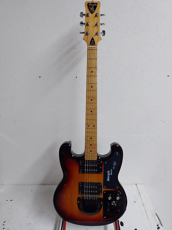 Shergold METEOR DELUXE 1977 - sunburst | Reverb UK