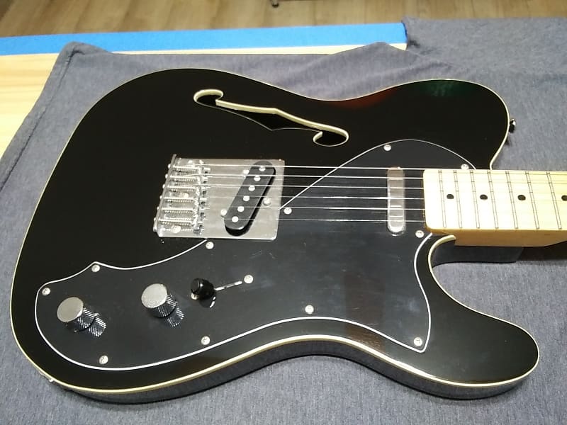 Douglas Thinline "Tele" (Black) [from 2011-2012] | Reverb