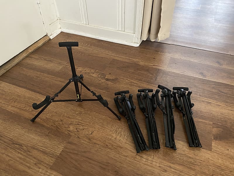 Fender Mini Folding Guitar Stand - FIVE stands, brand new | Reverb