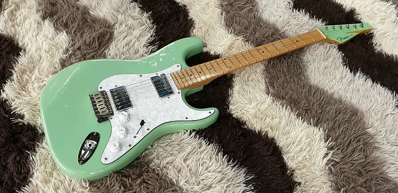 Raven ST- Guitars Series Stratocaster 2021 Surf Green | Reverb