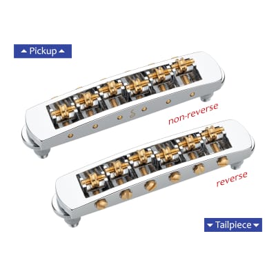 Schaller Electric Guitar Bridge Hannes 6 String Chrome | Reverb UK