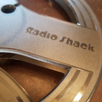 Radio Shack pair 7" R2R tape reels 1/4" magnetic tape take up | Reverb