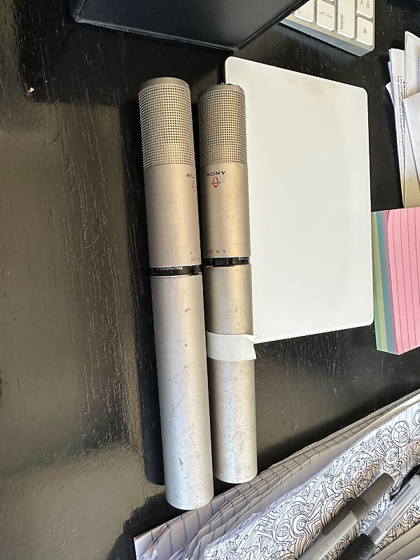 Sony ECM 22P- PAIR | Reverb