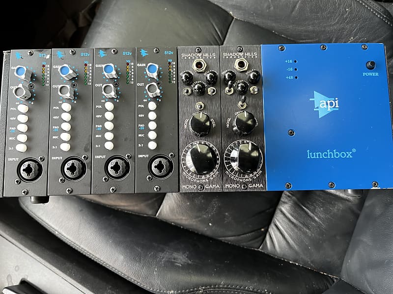 API Lunchbox 6B Black, blue | Reverb