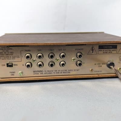 Realistic SA-150 Stereo Integrated Amplifier - 1984 Radio | Reverb