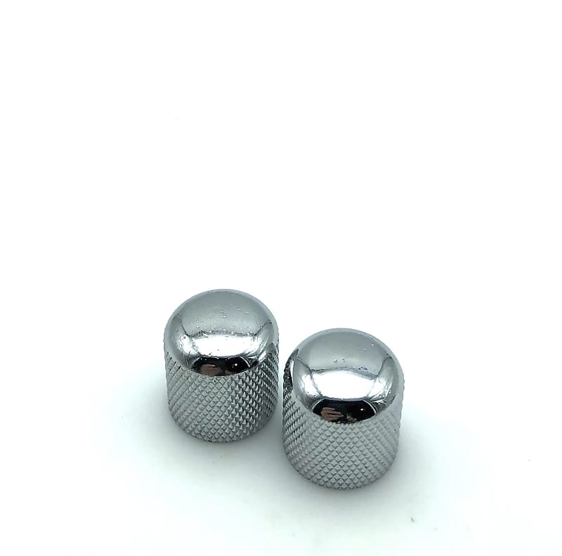 Telecaster Style Domed Knobs Chrome | Reverb