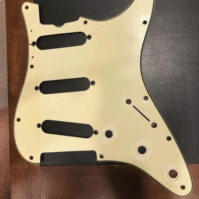 Fender Vintage Stratocaster celluloid nitrate pickguard and | Reverb