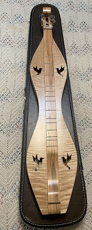Dale Eckard Smoky Ridge 4 String Dulcimer Curly Maple | Reverb