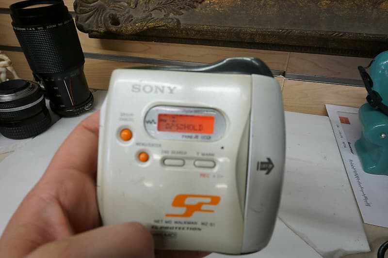Sony MZ-S1 Net MD MiniDisc Walkman Recorder Player MIniDisc | Reverb