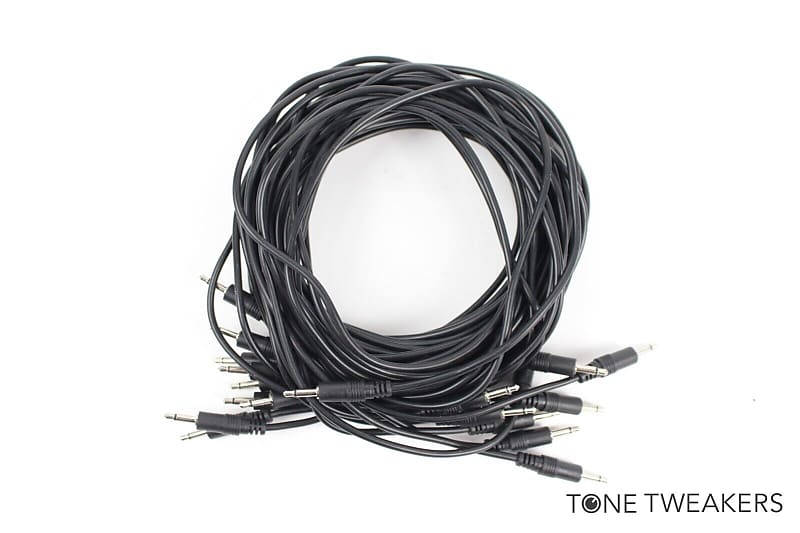 10 Patchcords 6' 3.5mm Eurorack modular synthesizer cables | Reverb
