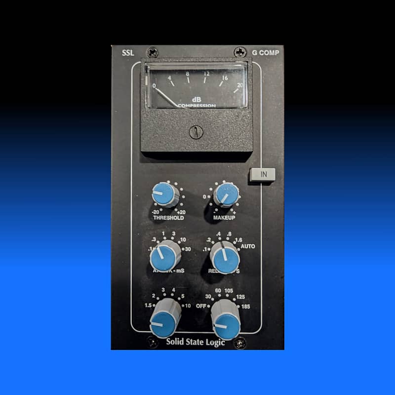 Solid State Logic SSL G Comp Stereo Buss Compressor • | Reverb