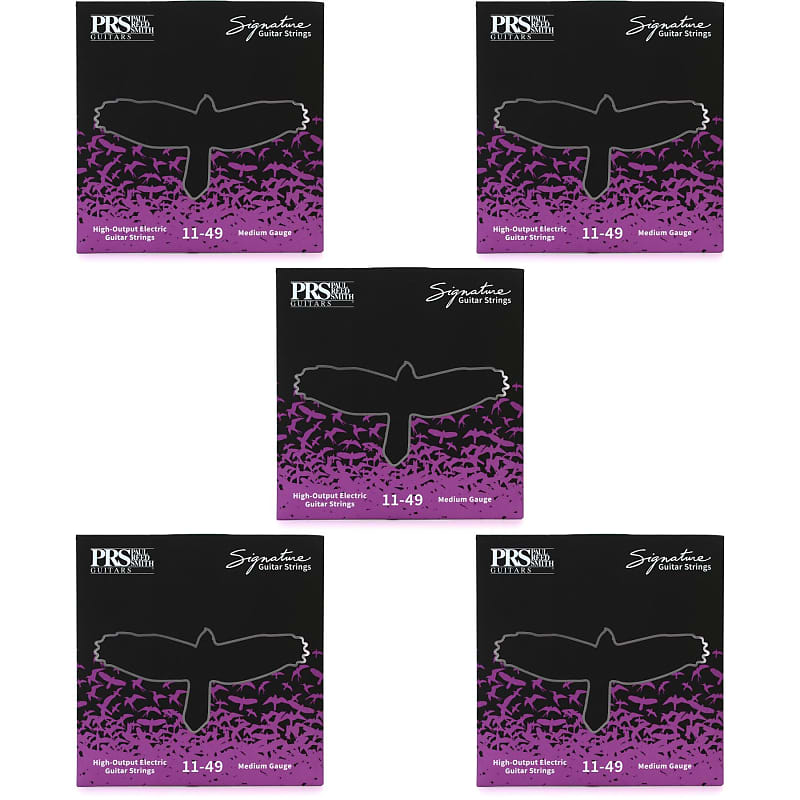 PRS Signature Electric Guitar Strings - .011-.049 Medium | Reverb