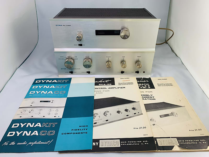 Dynaco SCA-35 & FM-3 TUBE Amp & Tuner | Reverb