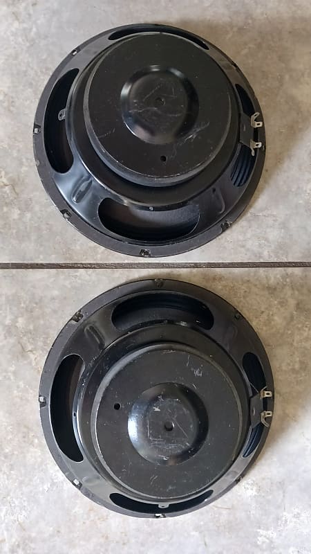 Eminence 10in Speakers 86-510-04 Bass Speakers mid 80s - | Reverb