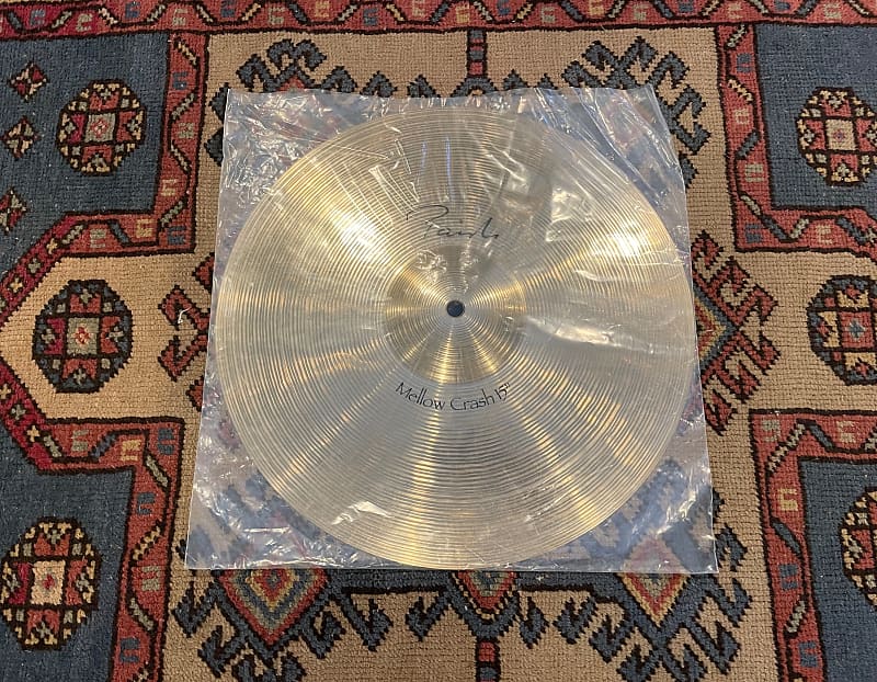 15" Paiste Signature Mellow Crash Cymbal 762g | Reverb
