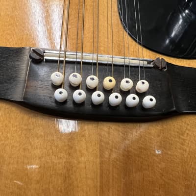 Yamaki Deluxe folk 431 12 string 1973 - Natural | Reverb