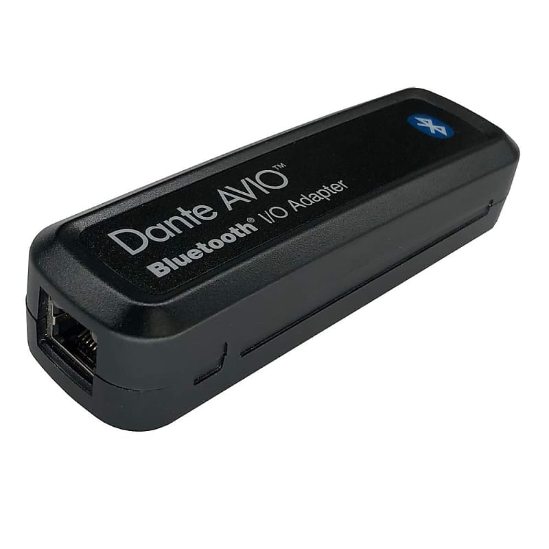 Audinate Dante AVIO 2x1 Bluetooth I/O Adapter for Dante Audio | Reverb