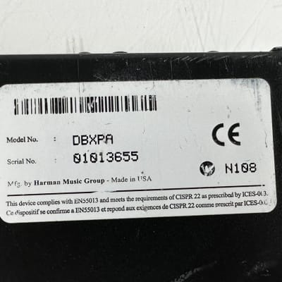 DBX DriveRack PA Complete Loudspeaker Management System | Reverb