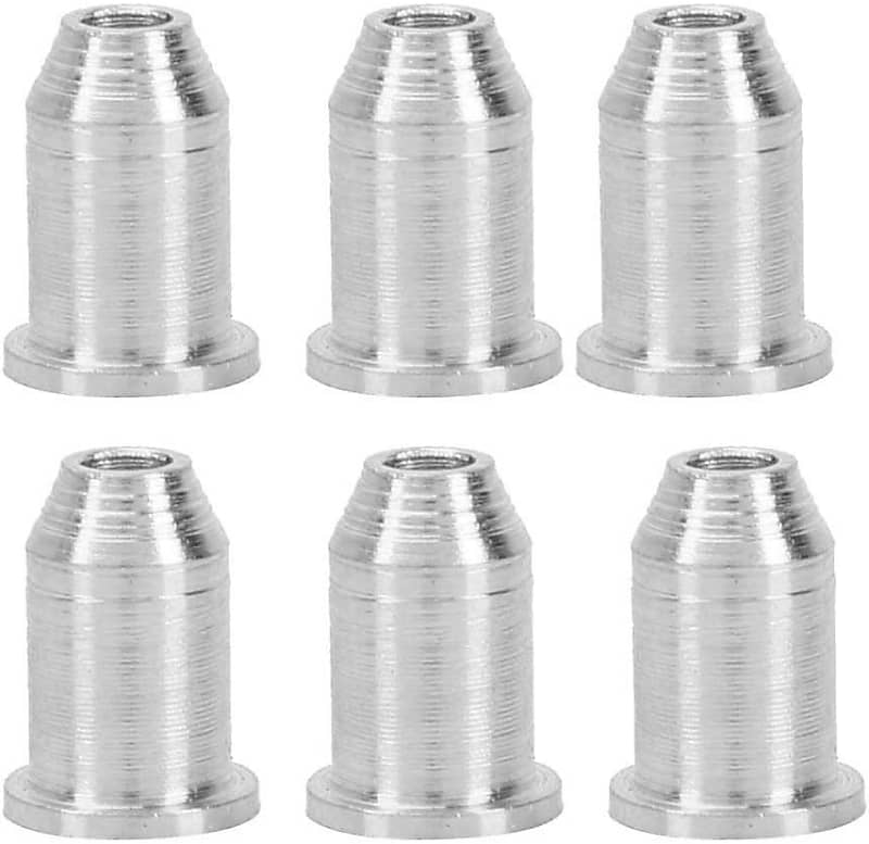 6 Pcs Guitar Through Body String Ferrules for Electric Guitar | Reverb