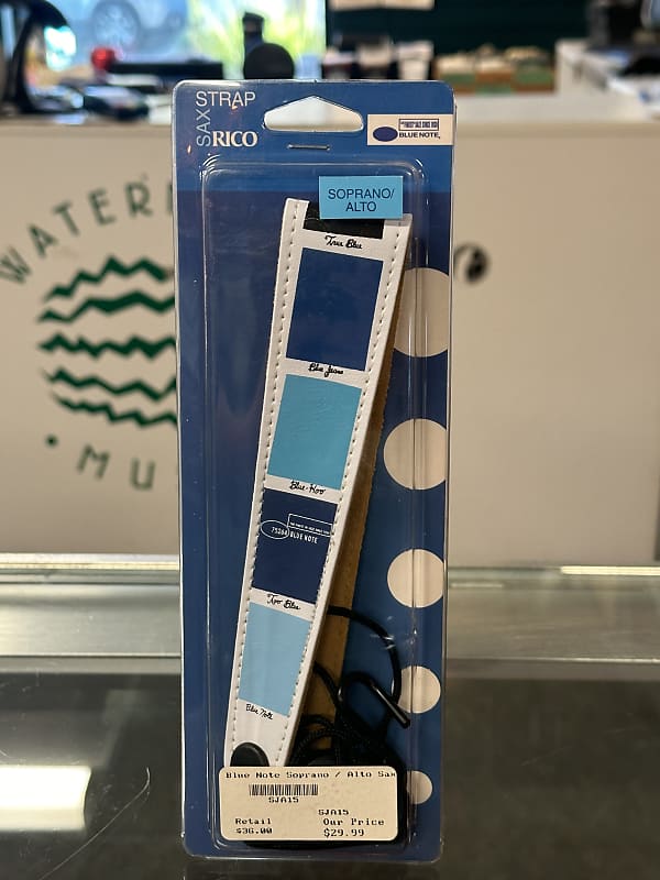 Rico Blue Note soprano/alto saxophone strap | Reverb