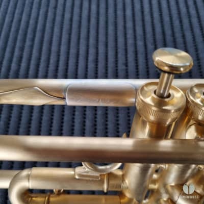 D. Calicchio L 1s ML goldplated trumpet, original case ! | Reverb