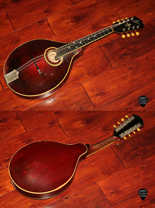 Circa 1919 Gibson A-4 Mandolin Red Brownburst | Reverb